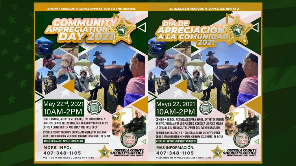 Community Appreciation Day 2021 - Día de Apreciación a la Comunidad ...